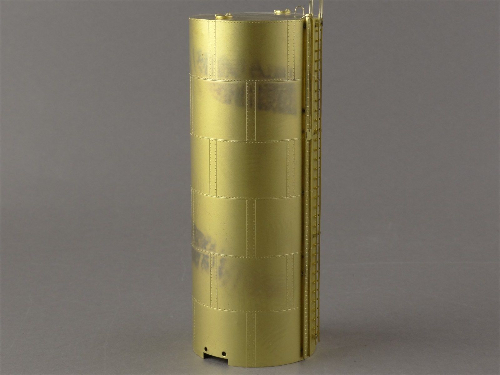 HO Scale Pecos River Brass 2903 Vertical Water Tank Flat Roof Unpainted