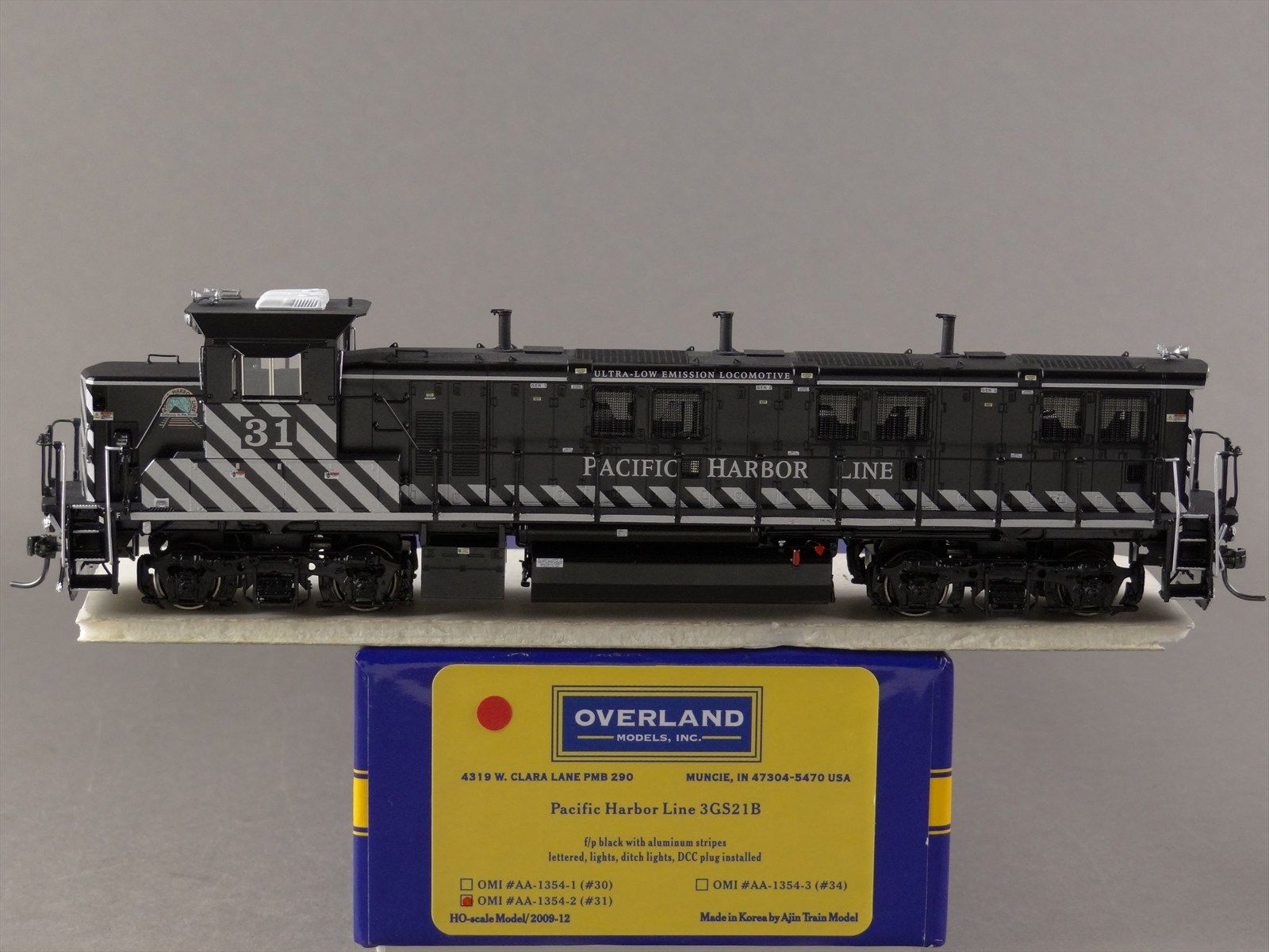 HO OMI AA-1354-1 Pacific Harbor Line 3GS21B Genset Diesel #31