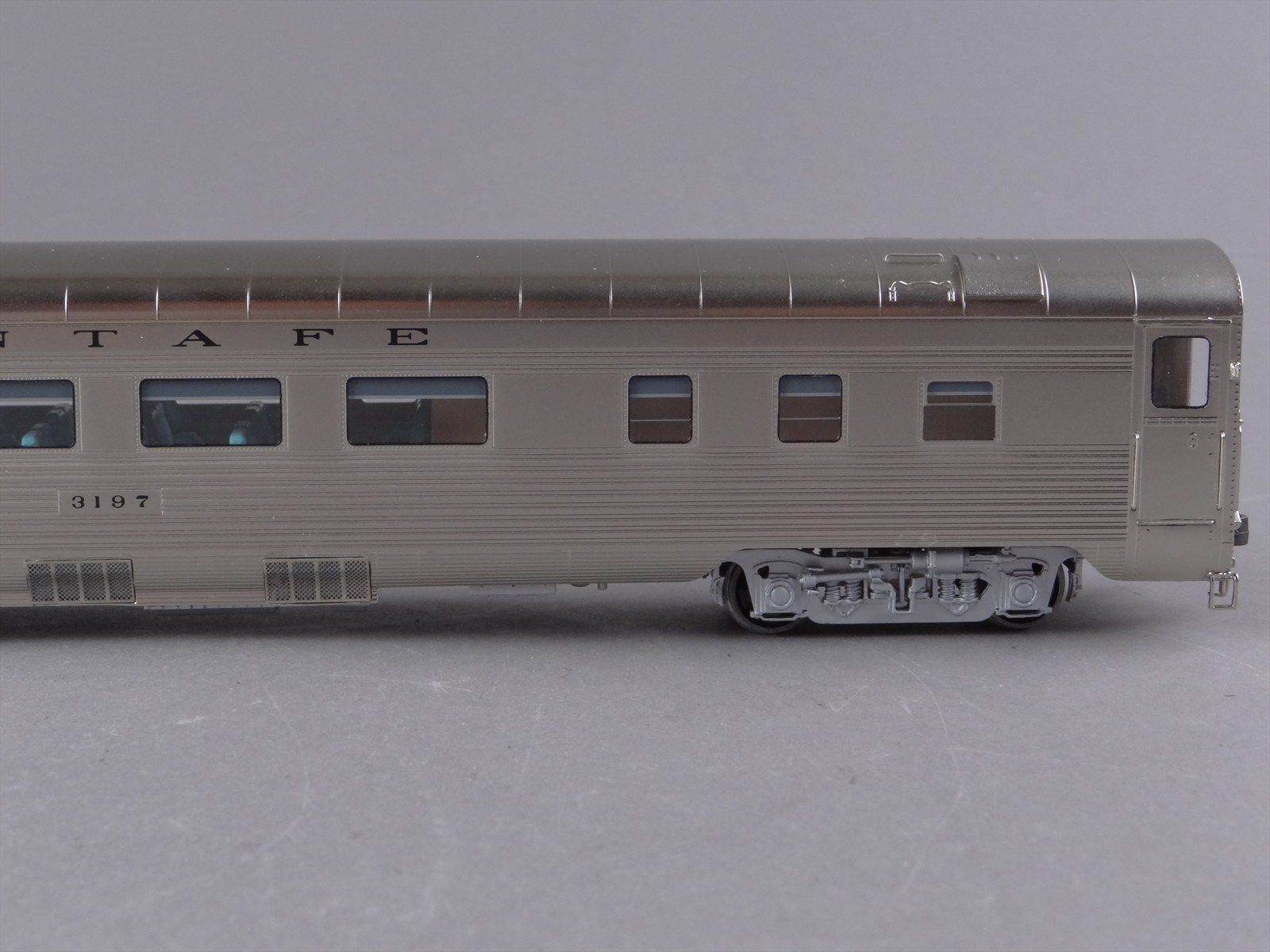 HO TCY 1270 Coach Yard ATSF Santa Fe 38-Seat Chair Observation #3197 w ...
