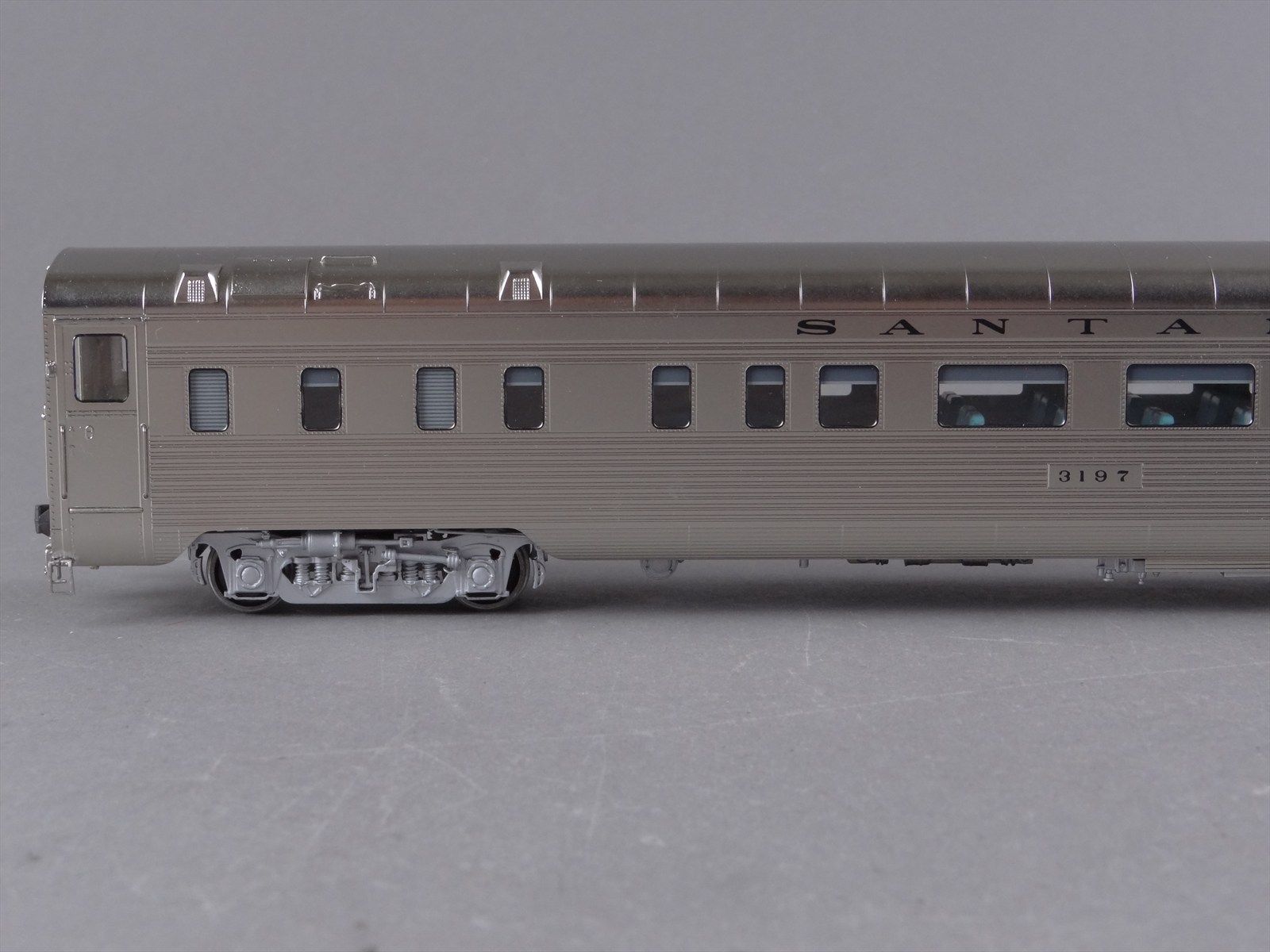 HO TCY 1270 Coach Yard ATSF Santa Fe 38-Seat Chair Observation #3197 w ...
