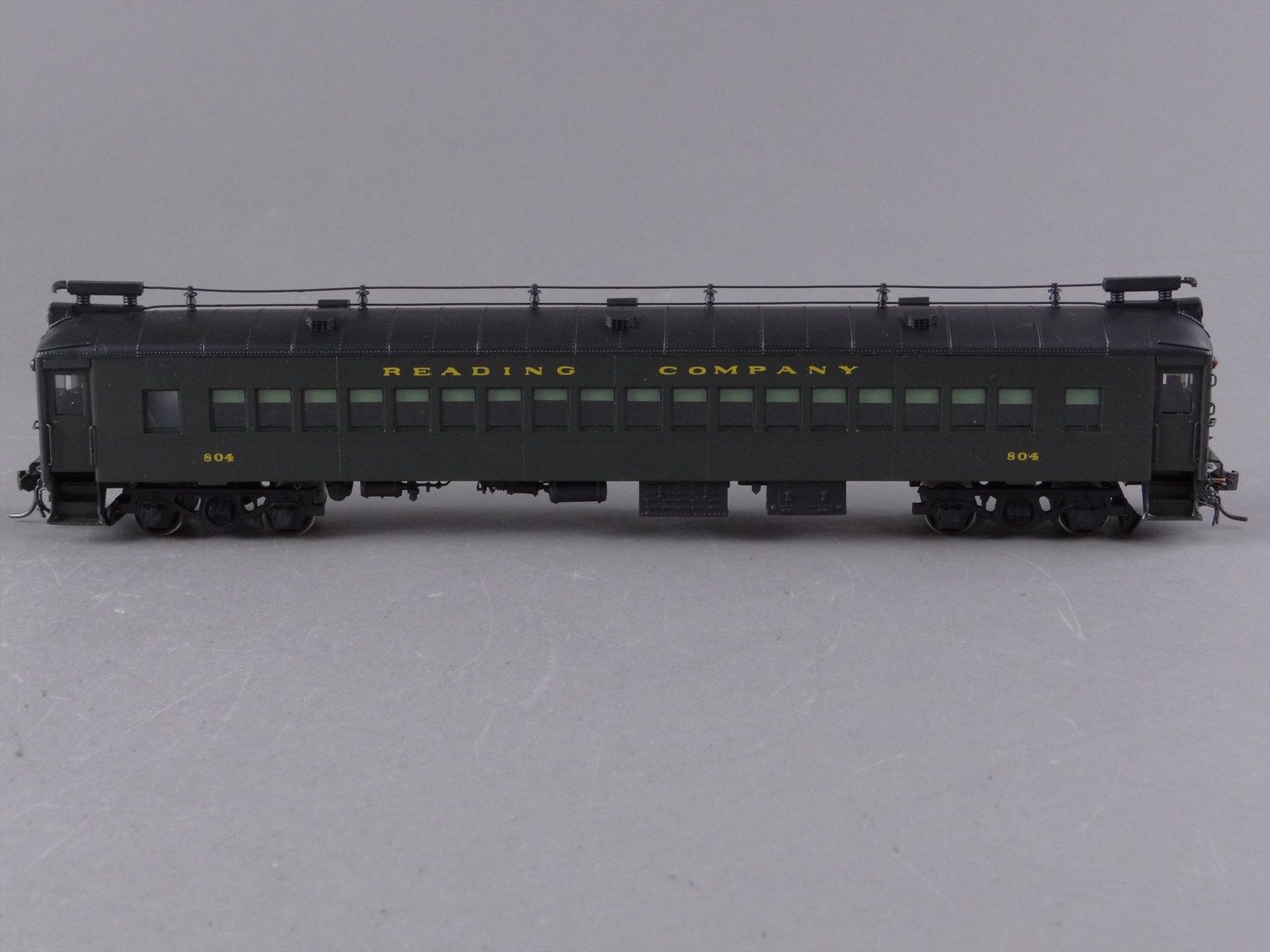HO Custom Brass Reading 3 Car MU Set - CUSTOM