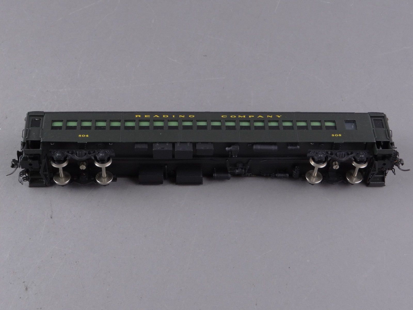 HO Custom Brass Reading 3 Car MU Set - CUSTOM