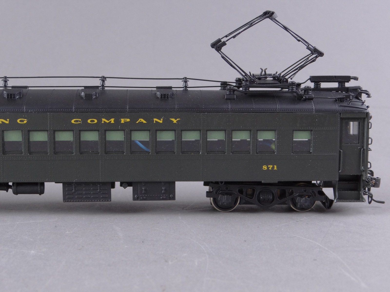 HO Custom Brass Reading 3 Car MU Set - CUSTOM