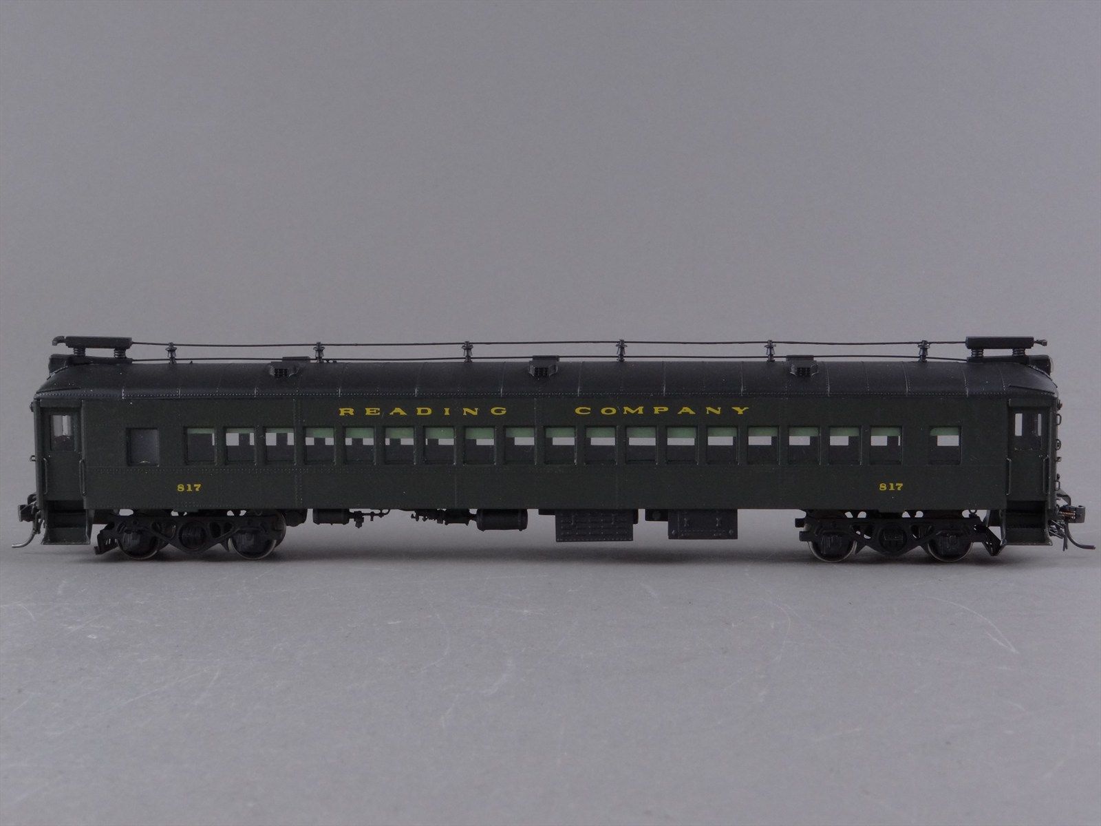 HO Custom Brass Reading 3 Car MU Set - CUSTOM
