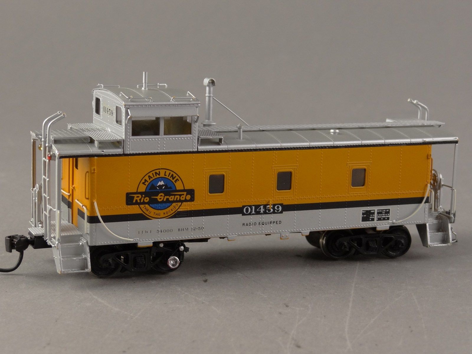 HO OMI 1127 D&RGW Rio Grande Caboose #01459 Rockies