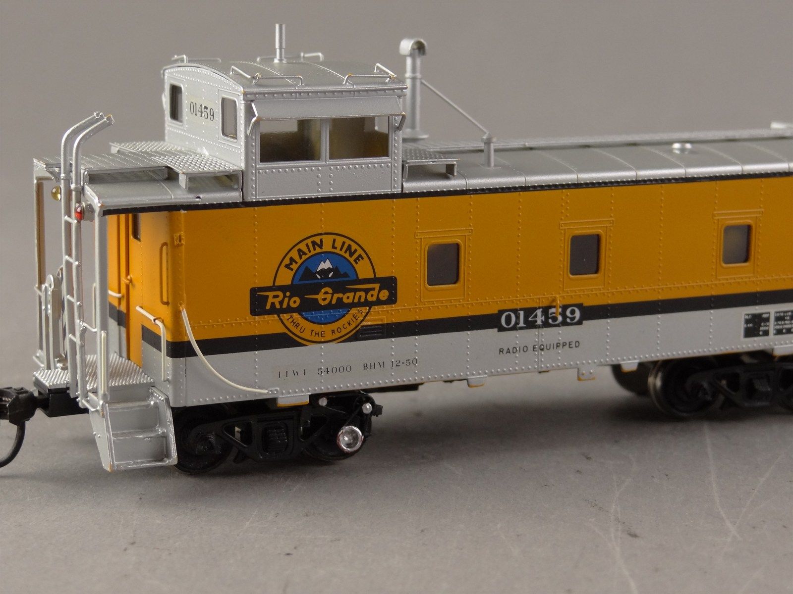 HO OMI 1127 D&RGW Rio Grande Caboose #01459 Rockies