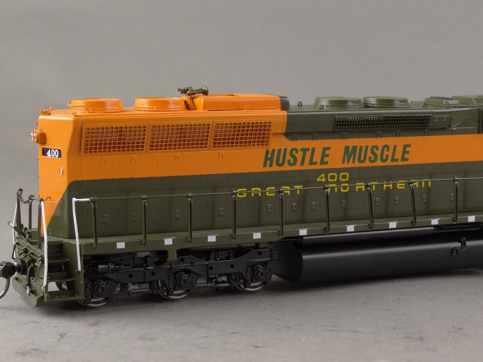 HO Brass Oriental GN Hustle Muscle EMD SD45 Diesel #400 - Custom