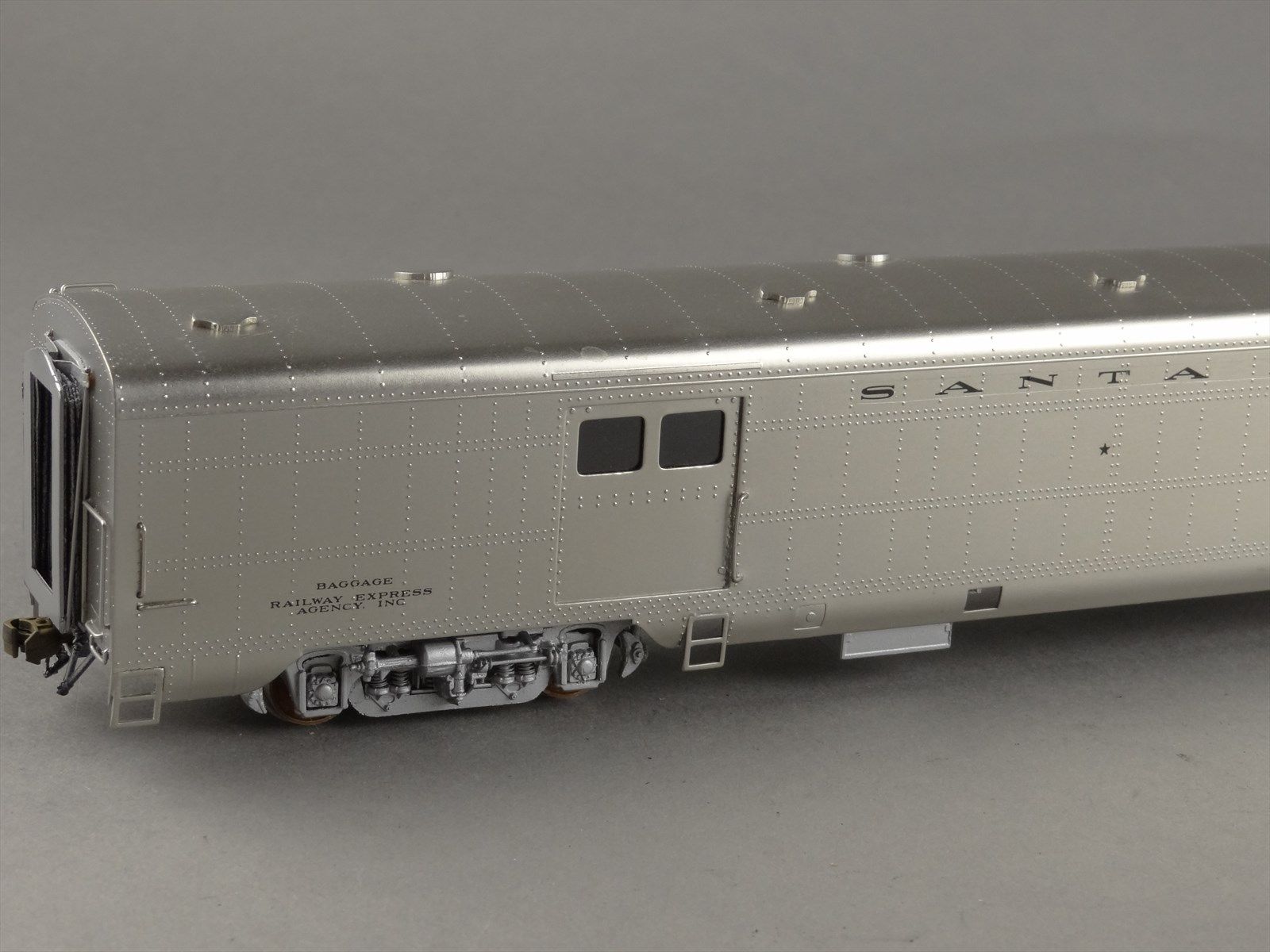 HO Brass SOHO ATSF Santa Fe Baggage #3660 Skirted - Custom