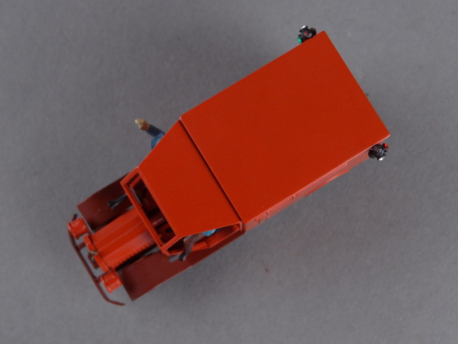 HOn3 Scale Fomras Rail Truck with Trailer