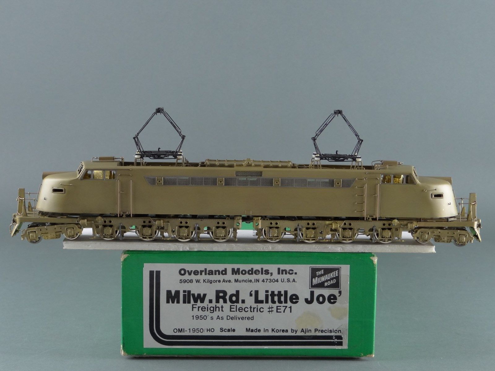 HO OMI 1950 Milwaukee Little Joe Freight Electric #E71 - 1950's As ...