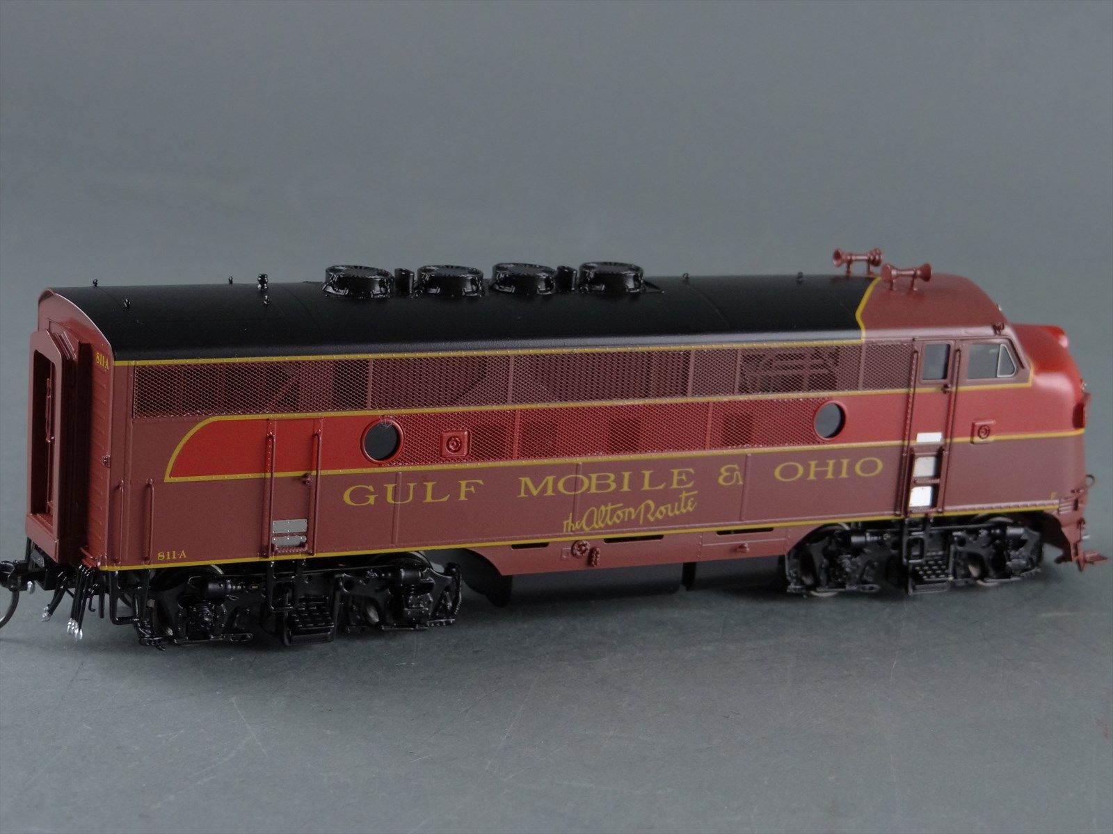 HO DP Division Point GM&O F3A/F3B Set - Early Scheme - Alton Route