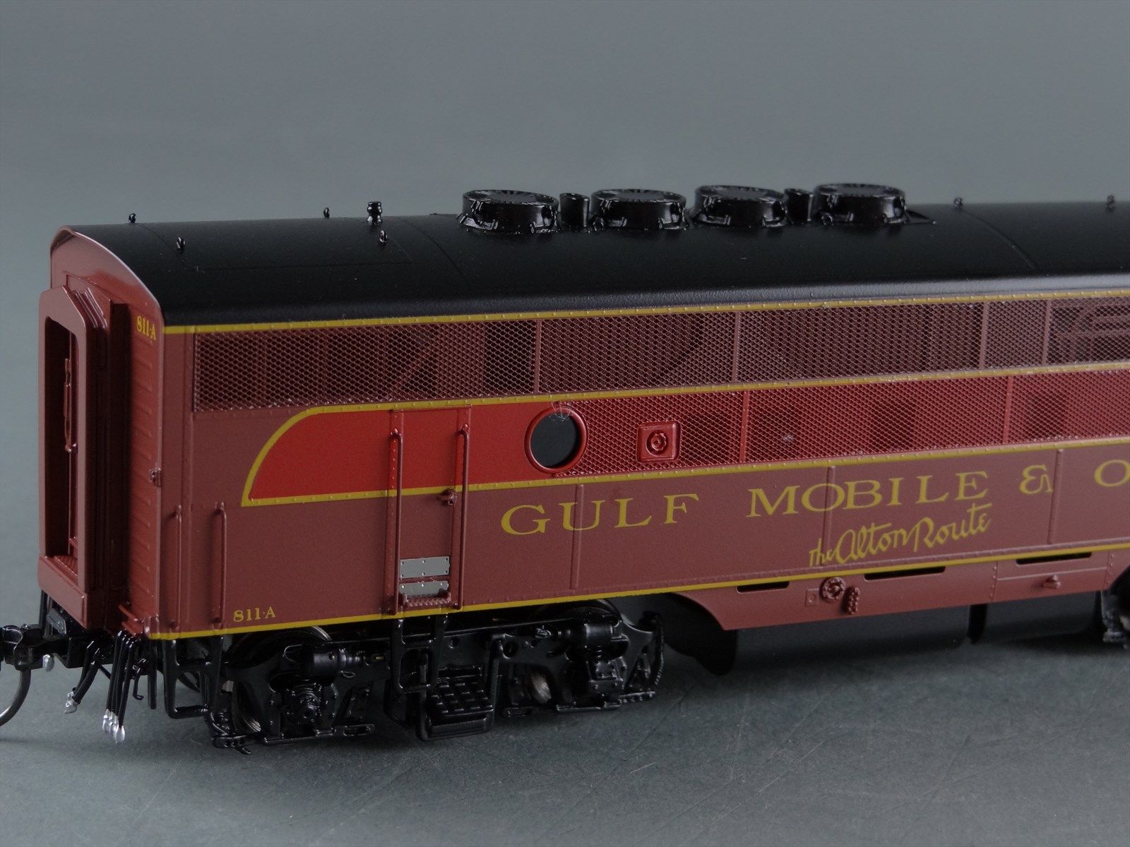 HO DP Division Point GM&O F3A/F3B Set - Early Scheme - Alton Route