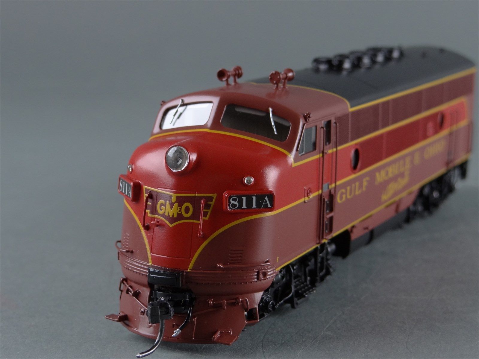 HO DP Division Point GM&O F3A/F3B Set - Early Scheme - Alton Route