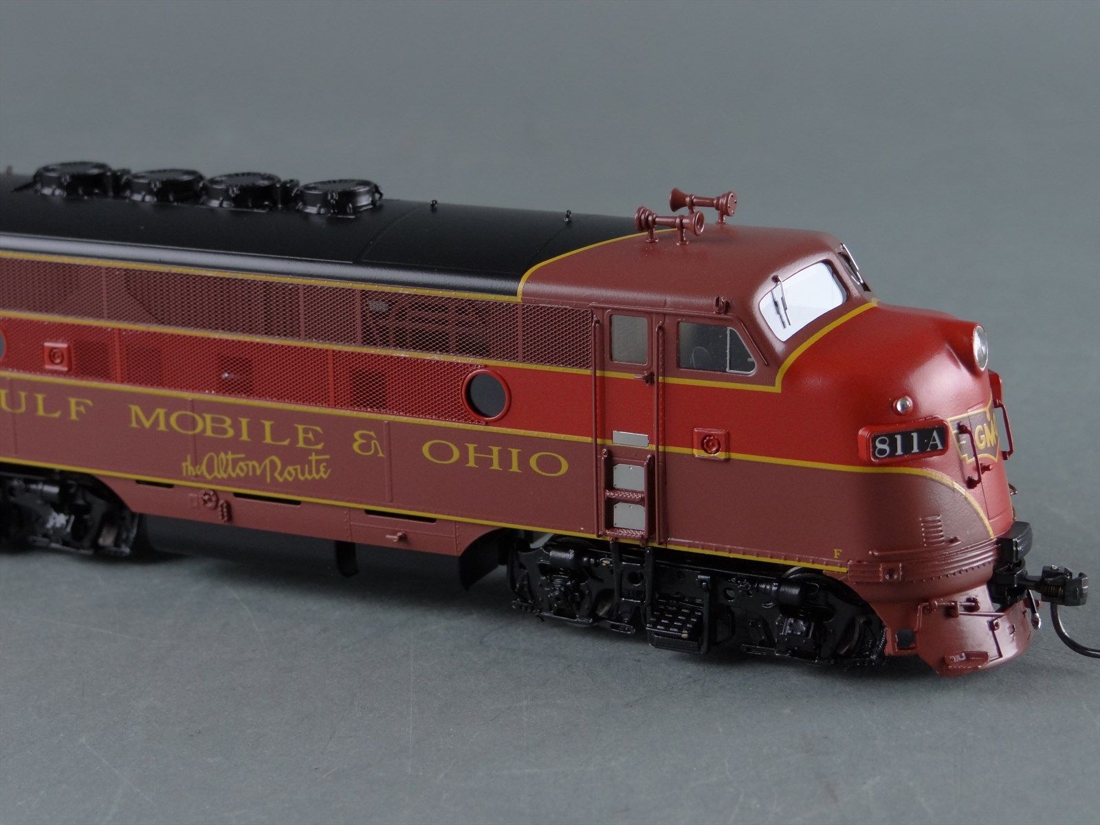 HO DP Division Point GM&O F3A/F3B Set - Early Scheme - Alton Route