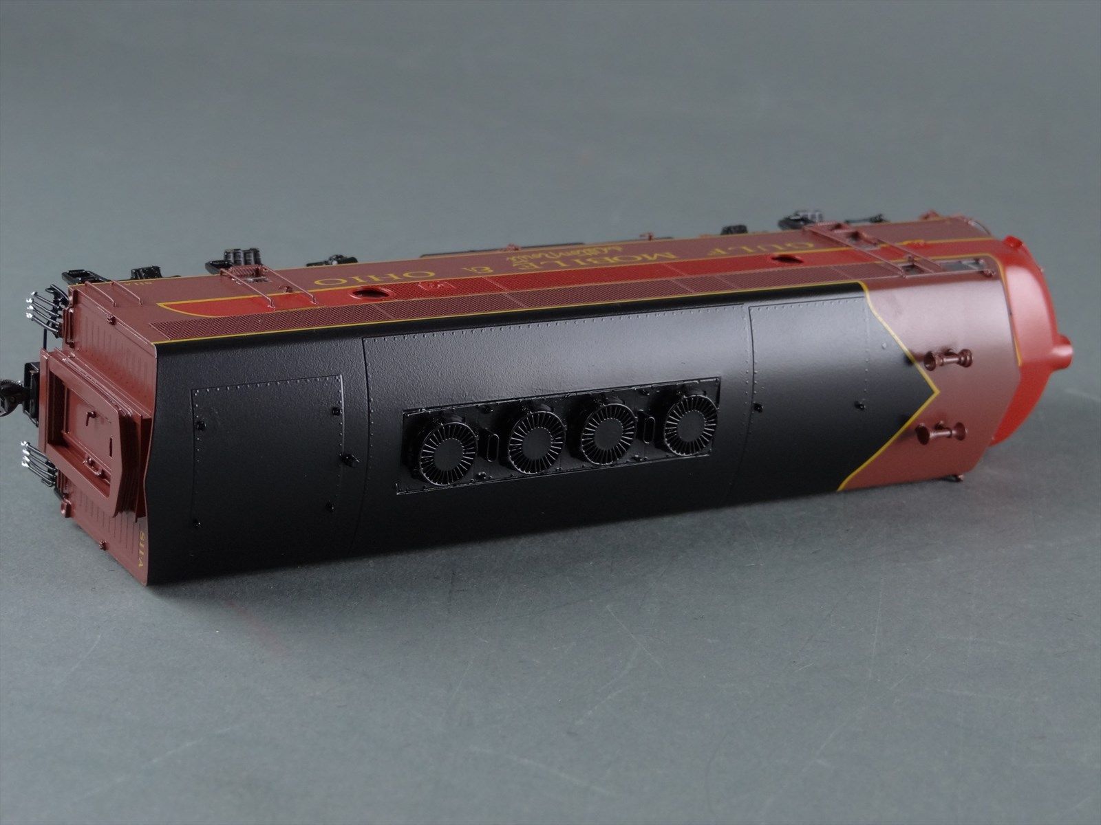 HO DP Division Point GM&O F3A/F3B Set - Early Scheme - Alton Route