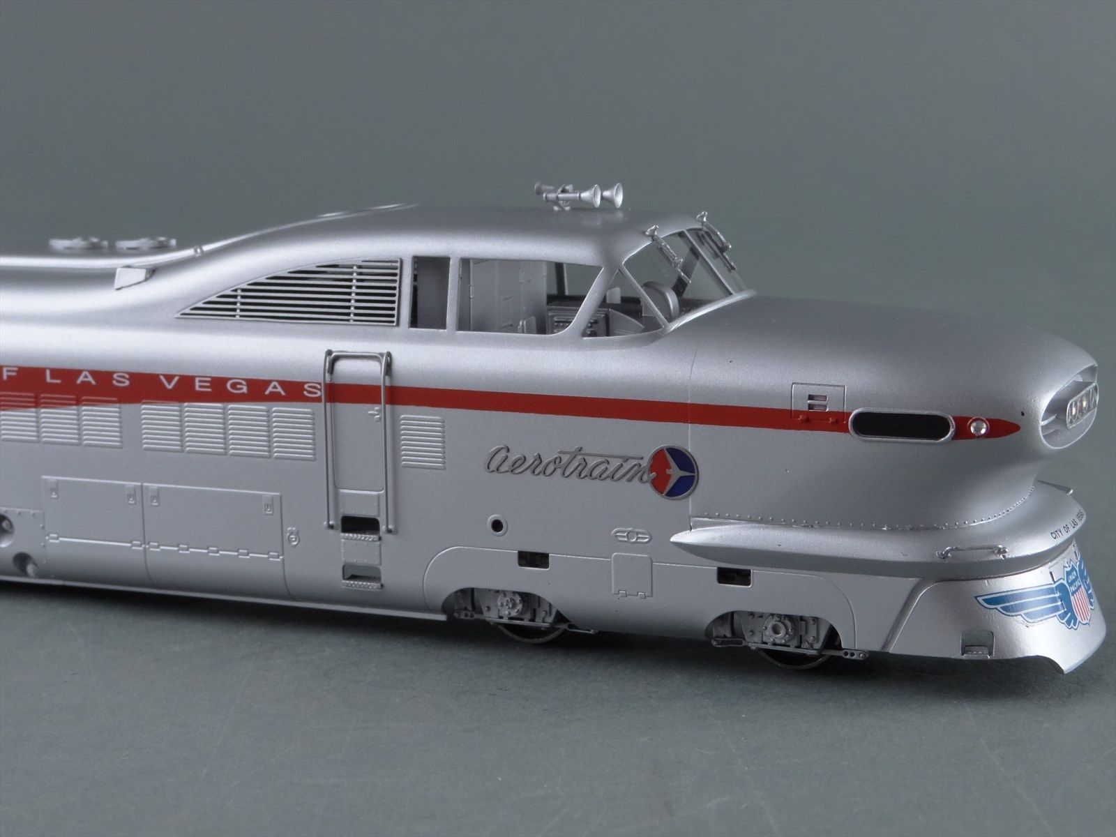 HO Railworks UP Union Pacific City of Los Vegas Aerotrain 4 Car Set ...