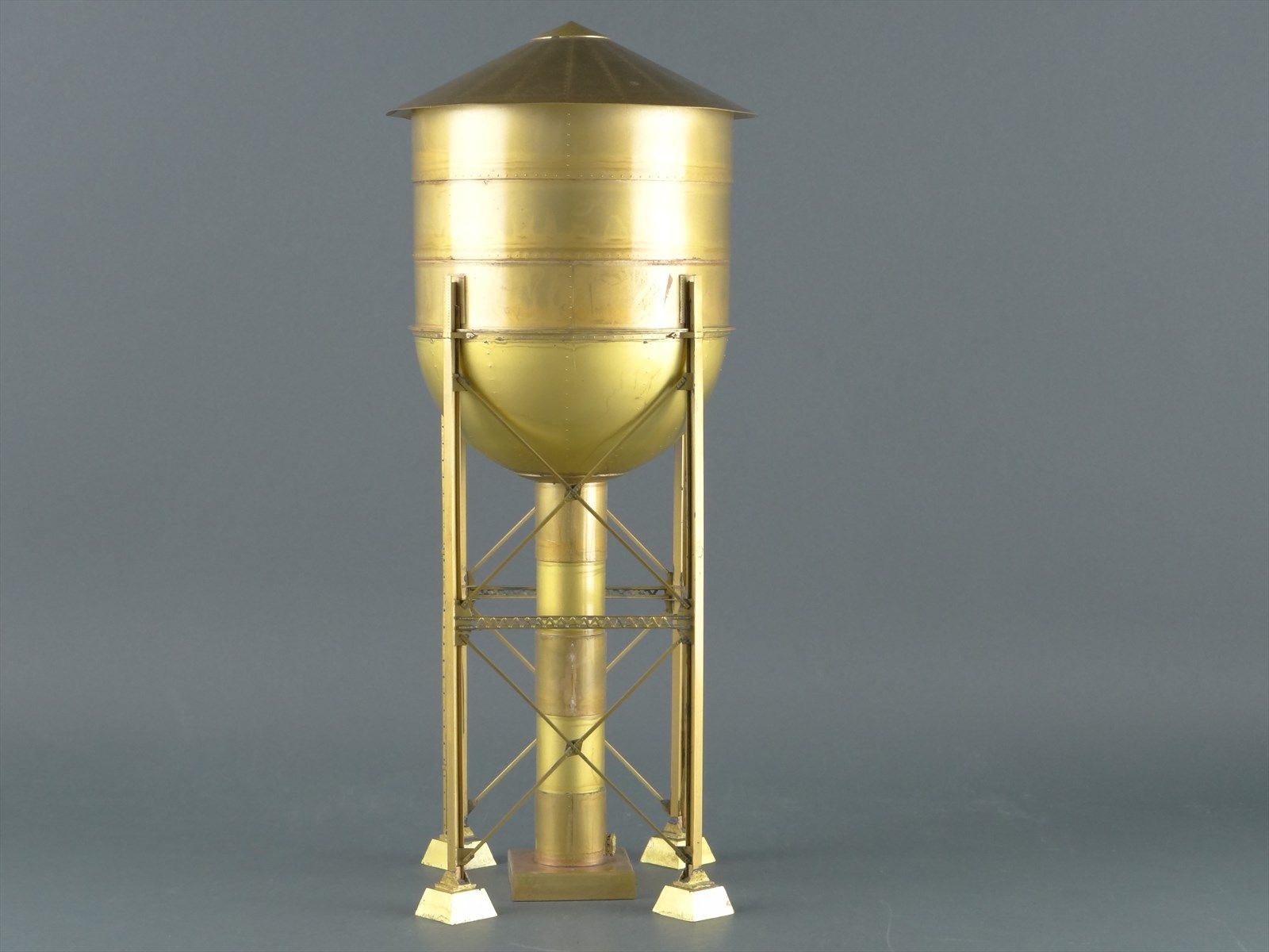 O Scale Brass OMI 0093 PRR 35,000 Gallon Steel Water Tank