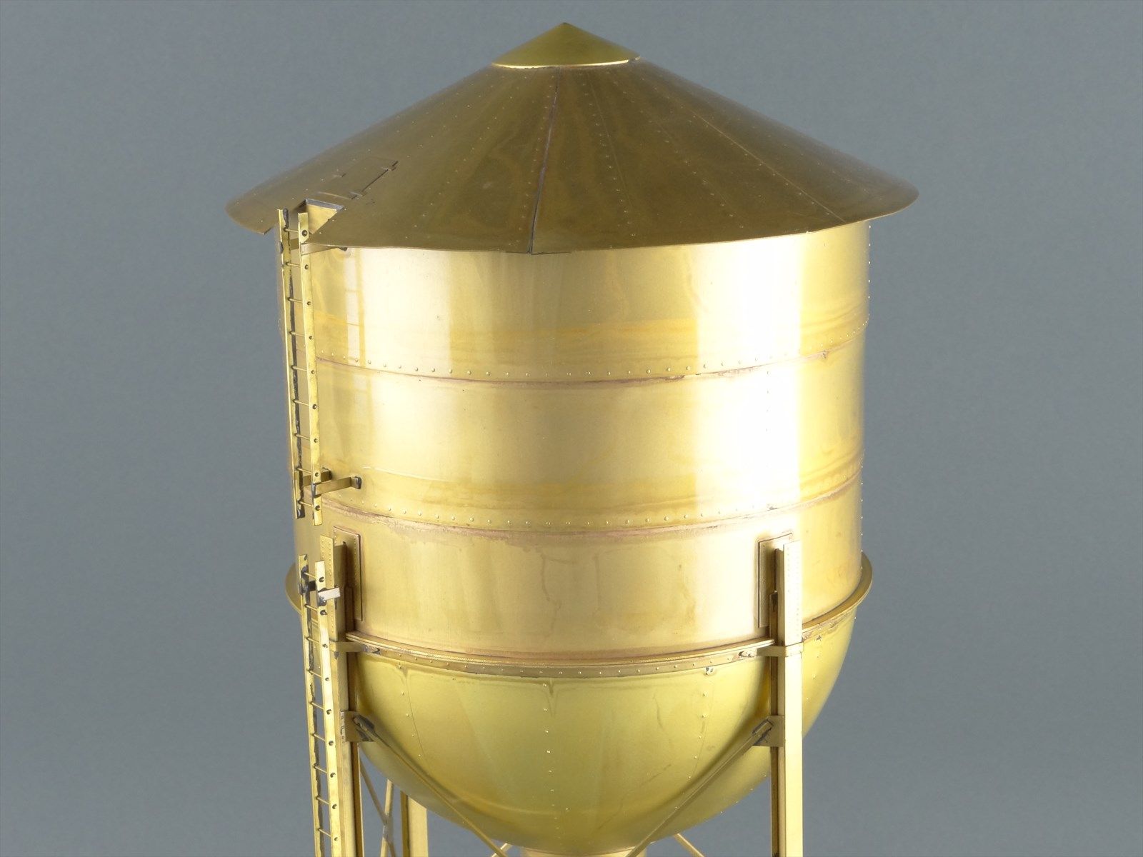 O Scale Brass OMI 0093 PRR 35,000 Gallon Steel Water Tank