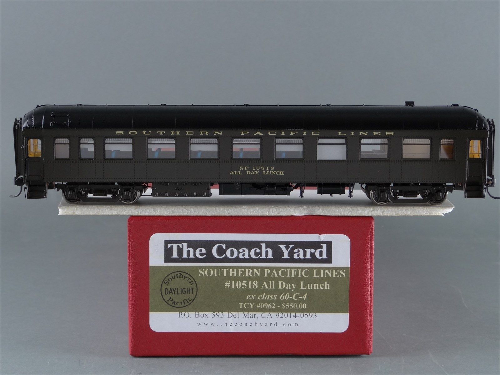 HO TCY 0962 Coach Yard SP Daylight Olive All Day Lunch #10518 - Full ...