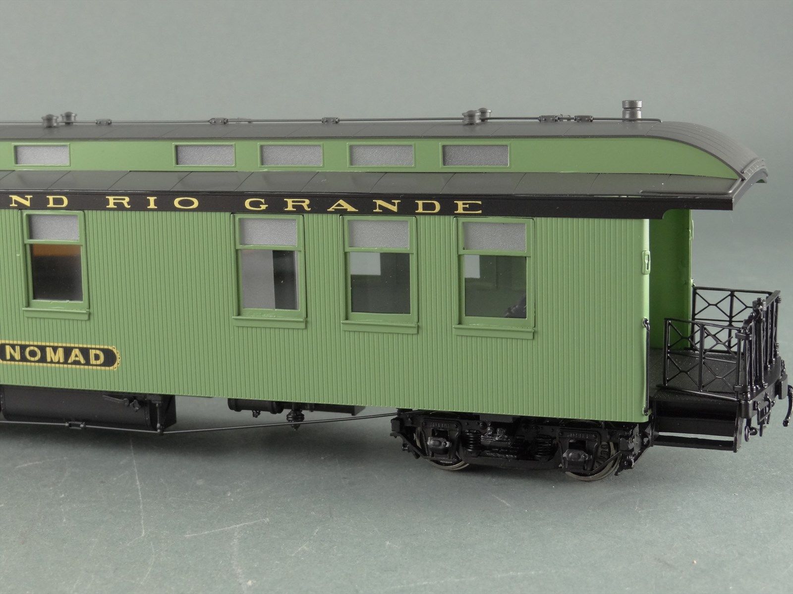 On3 Scale Brass PSC 17317-1 D&RGW Business Car Set B-2, B-3, B-7