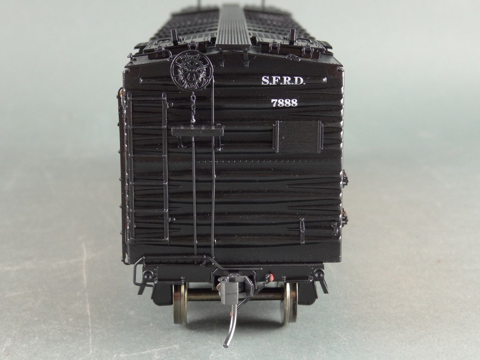 O Scale Pecos River #4334C Brass AT&SF Santa Fe Reefer #7888 - El Capitan