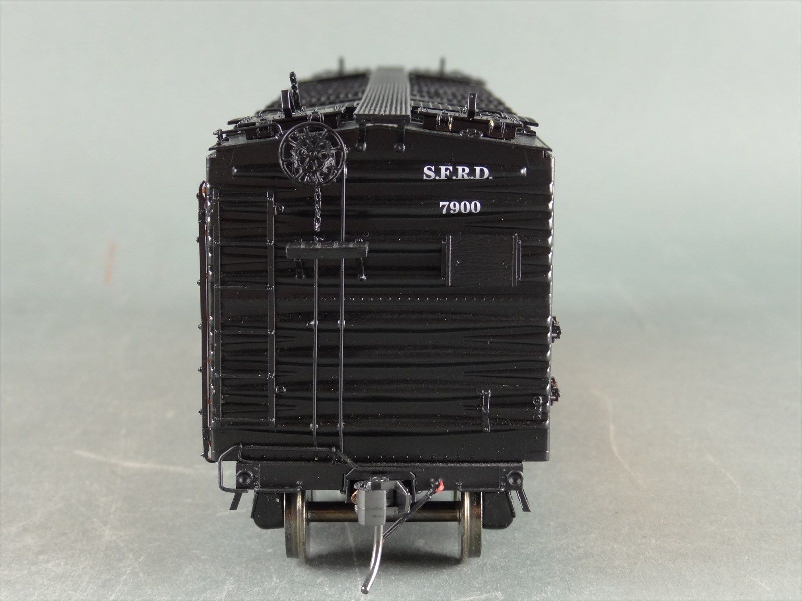 O Scale Pecos River #4335A Brass AT&SF Santa Fe Reefer #7900 - Scout