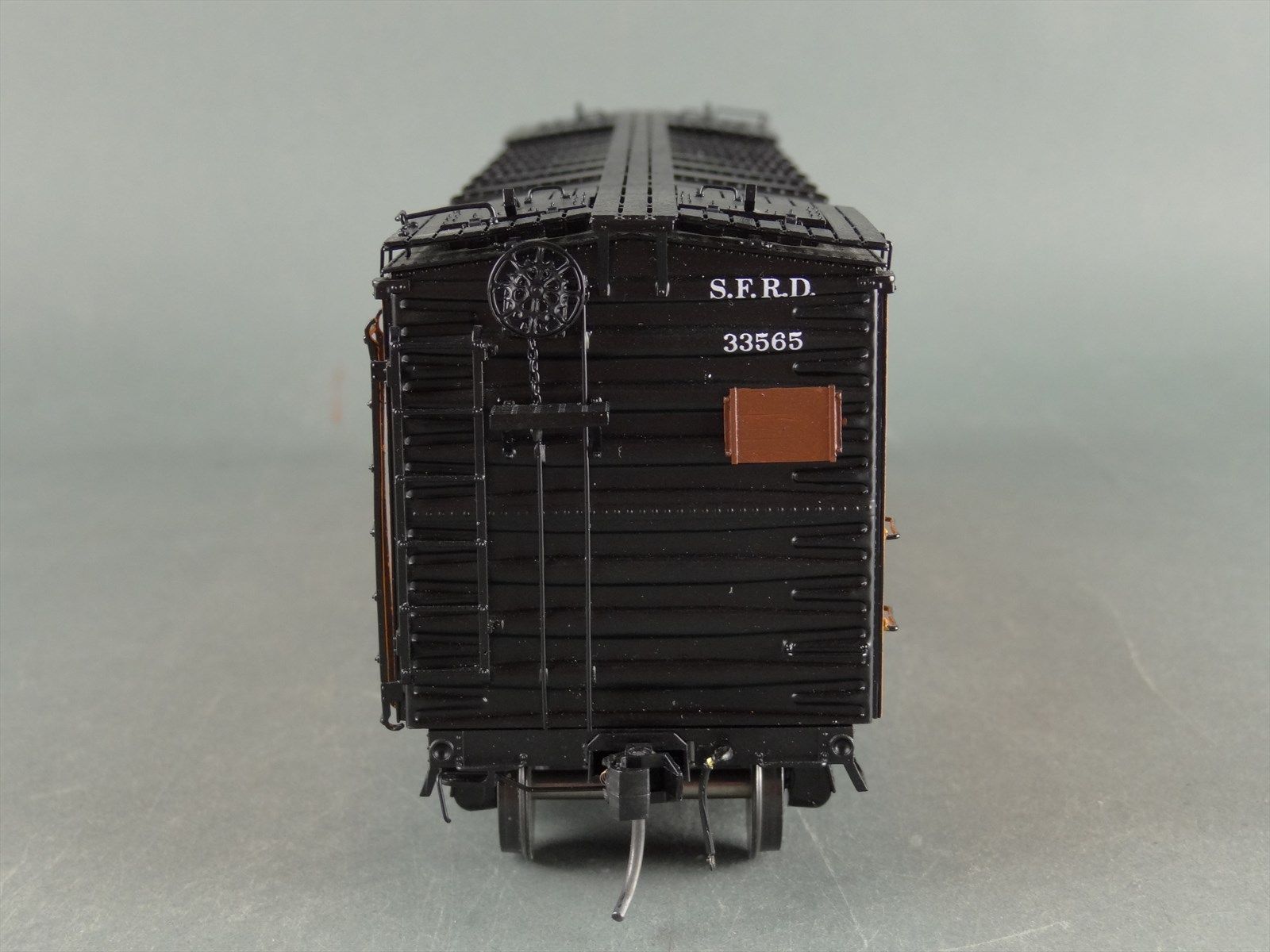 O Scale Pecos River #4322C Brass AT&SF Santa Fe Reefer #33565 - El Capitan