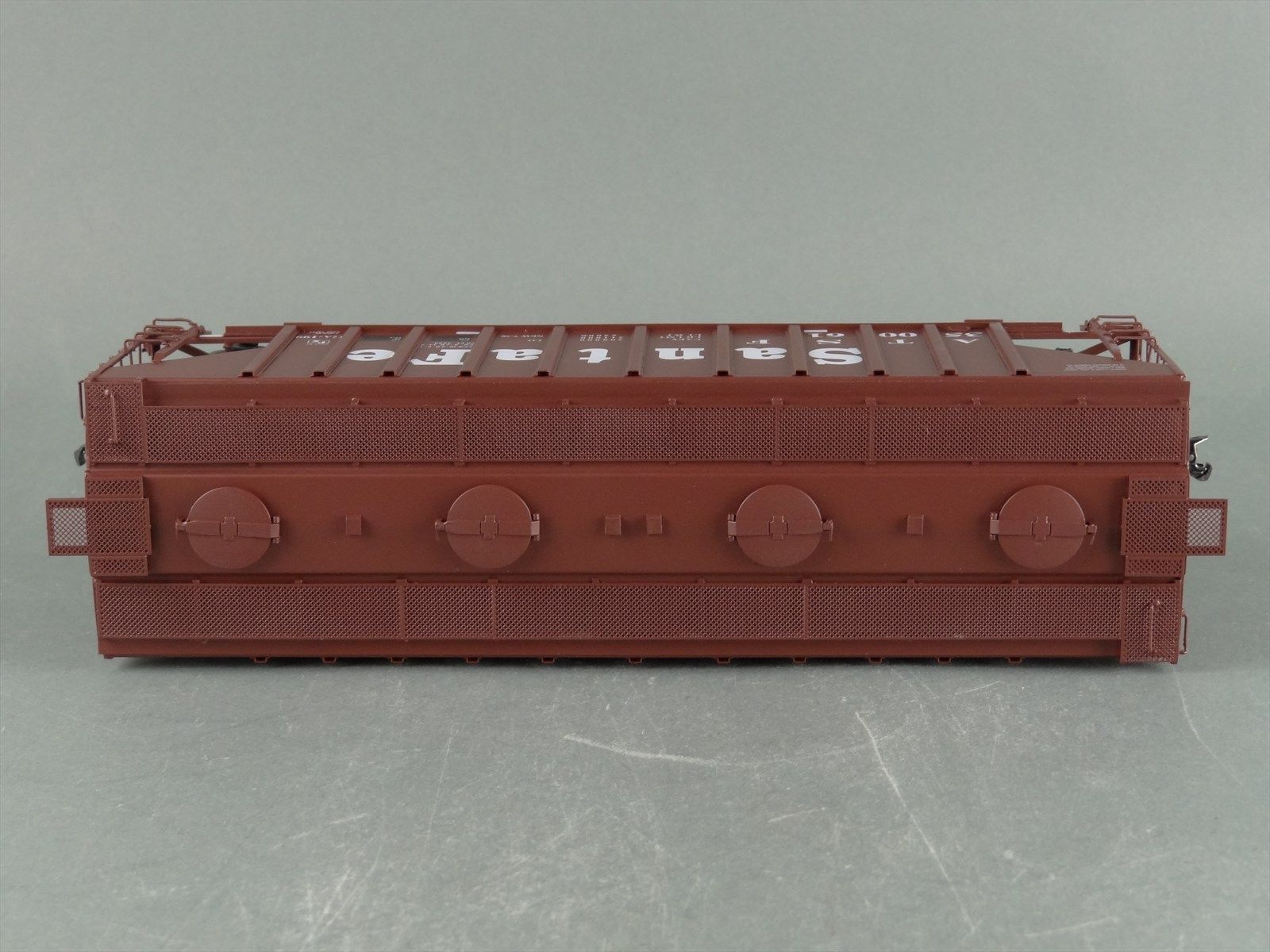 O Scale Pecos River #4634A AT&SF 100T 2-Bay Covered Hopper #350061