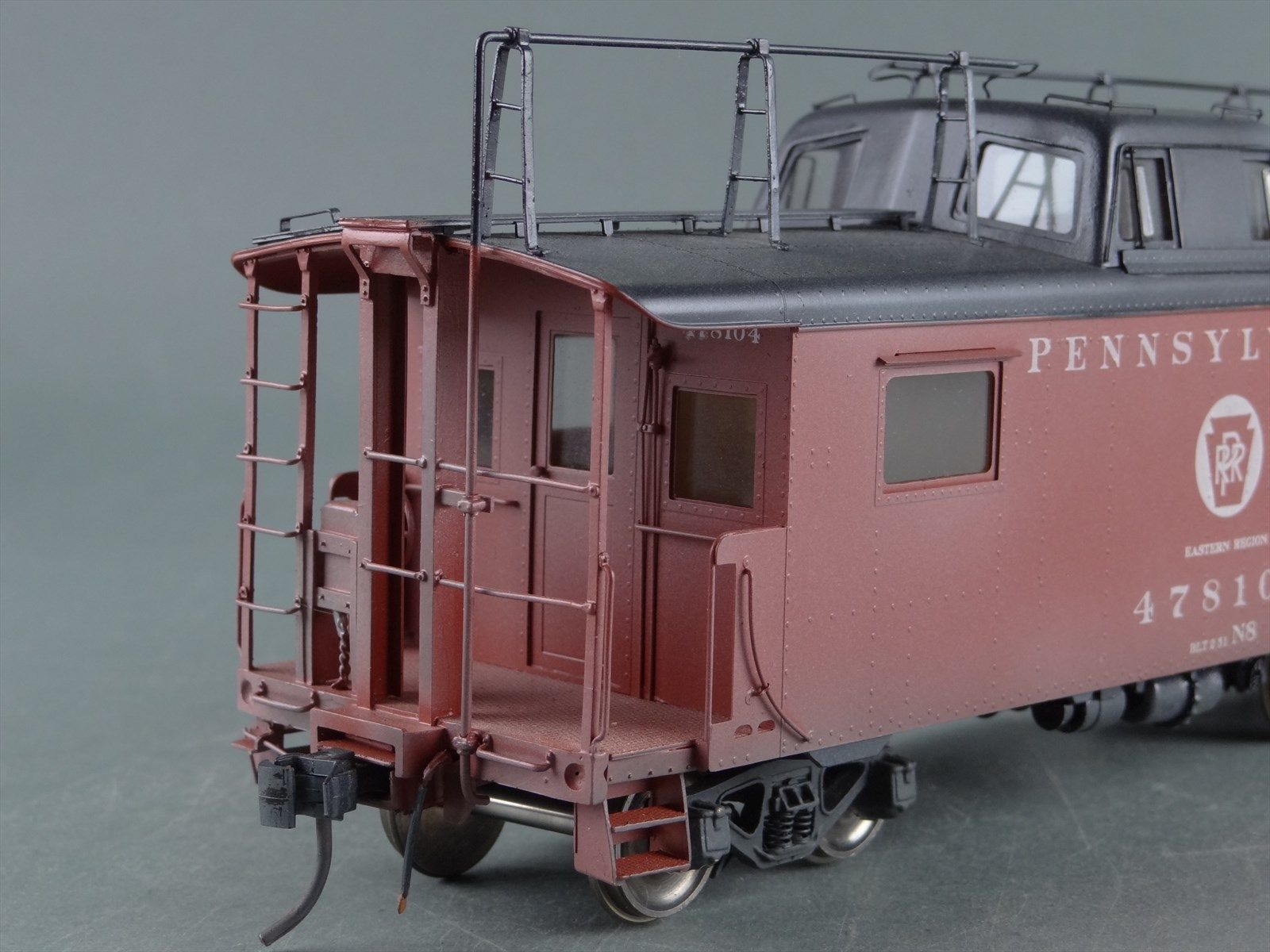O 2-Rail Brass TCW Car Works PRR Pennsylvania N8 Caboose - CUSTOM