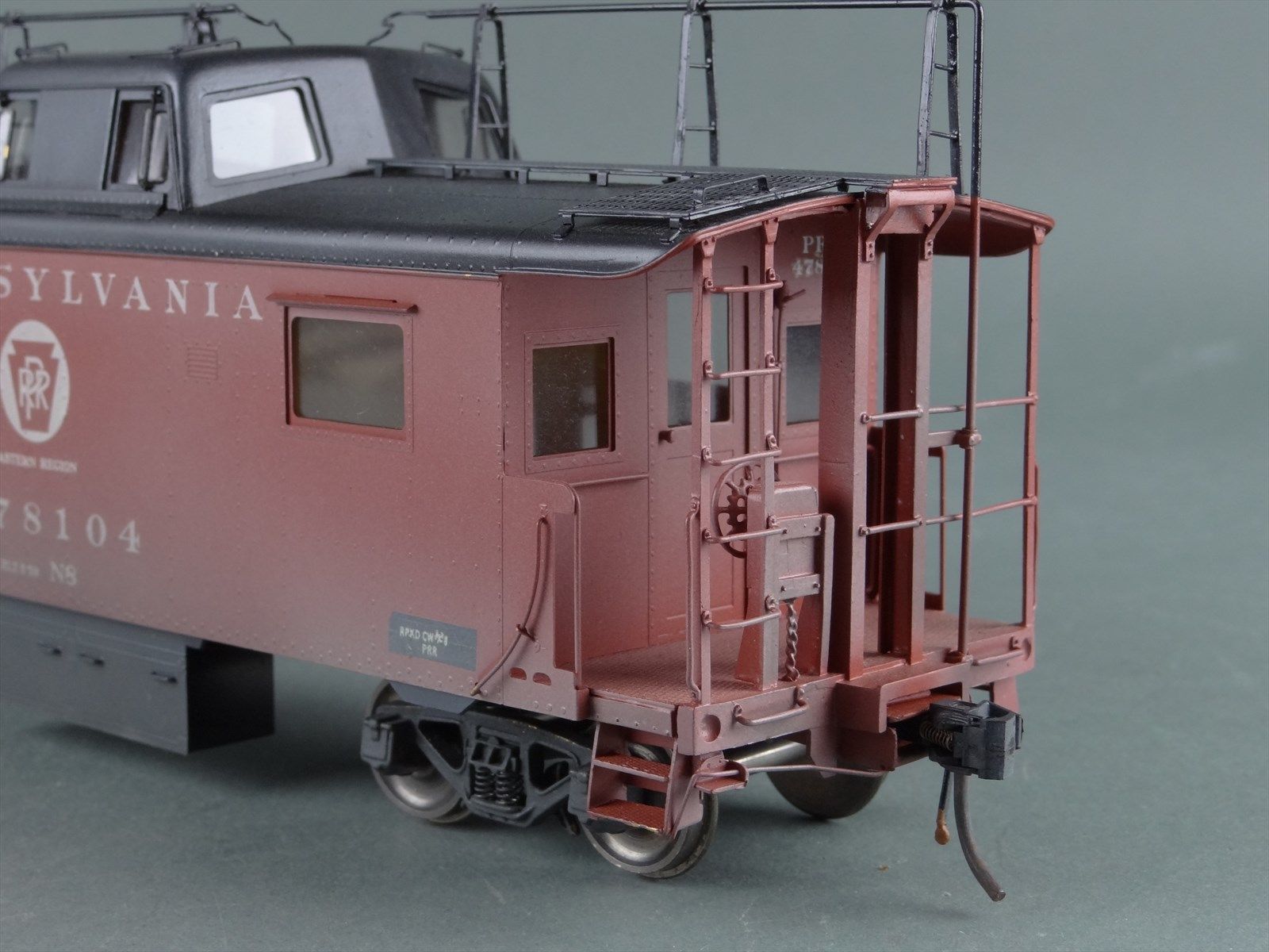 O 2-Rail Brass TCW Car Works PRR Pennsylvania N8 Caboose - CUSTOM