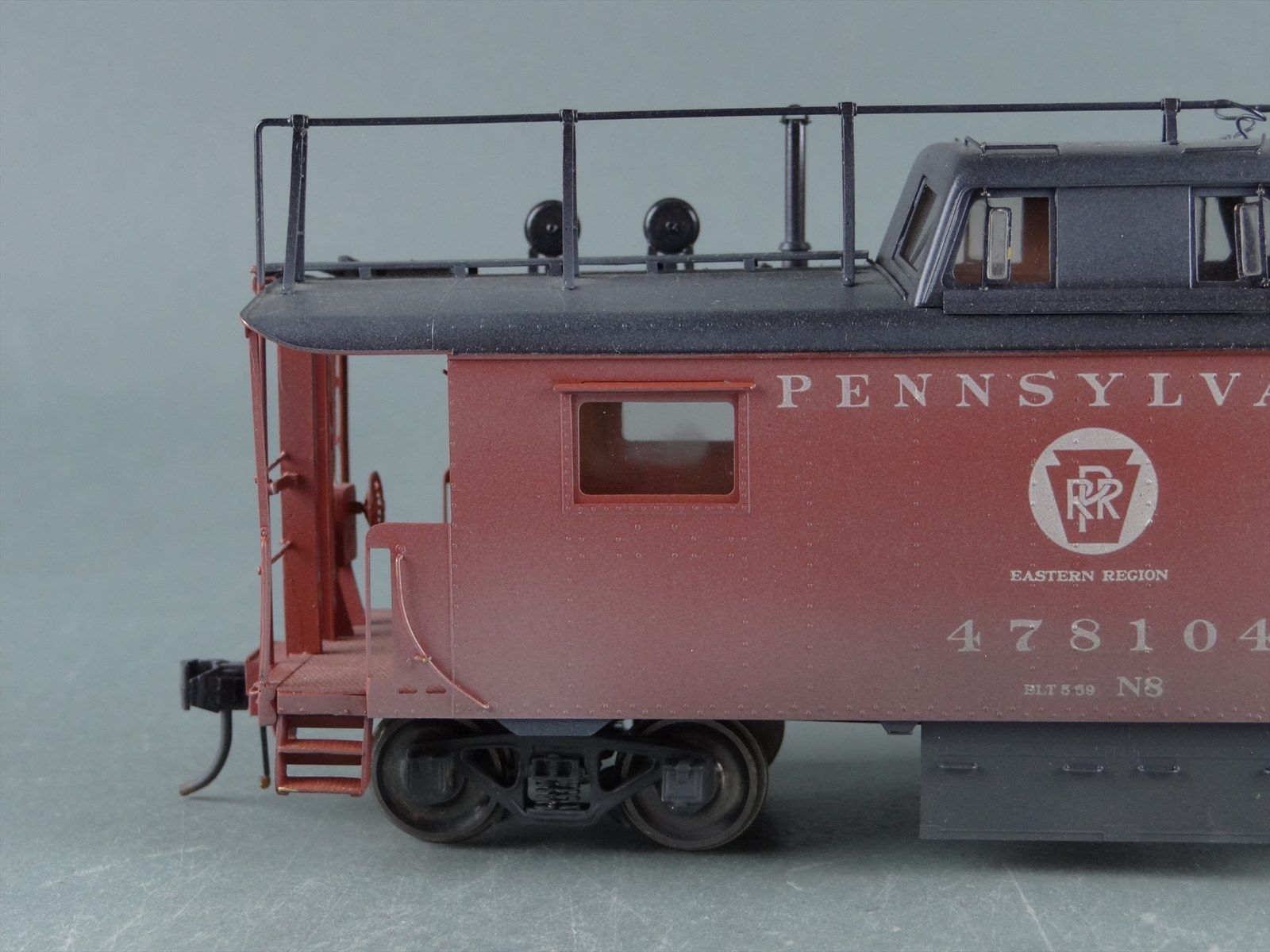 O 2-Rail Brass TCW Car Works PRR Pennsylvania N8 Caboose - CUSTOM