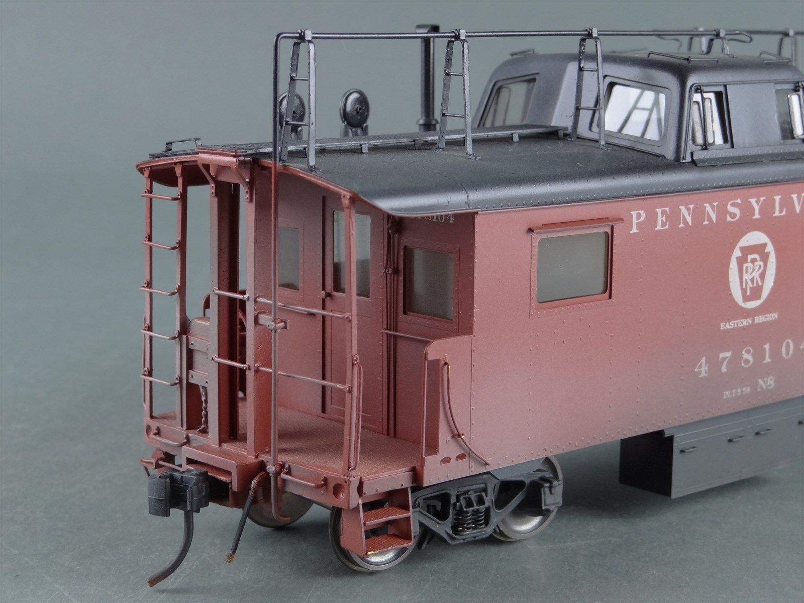 O 2-Rail Brass TCW Car Works PRR Pennsylvania N8 Caboose - CUSTOM