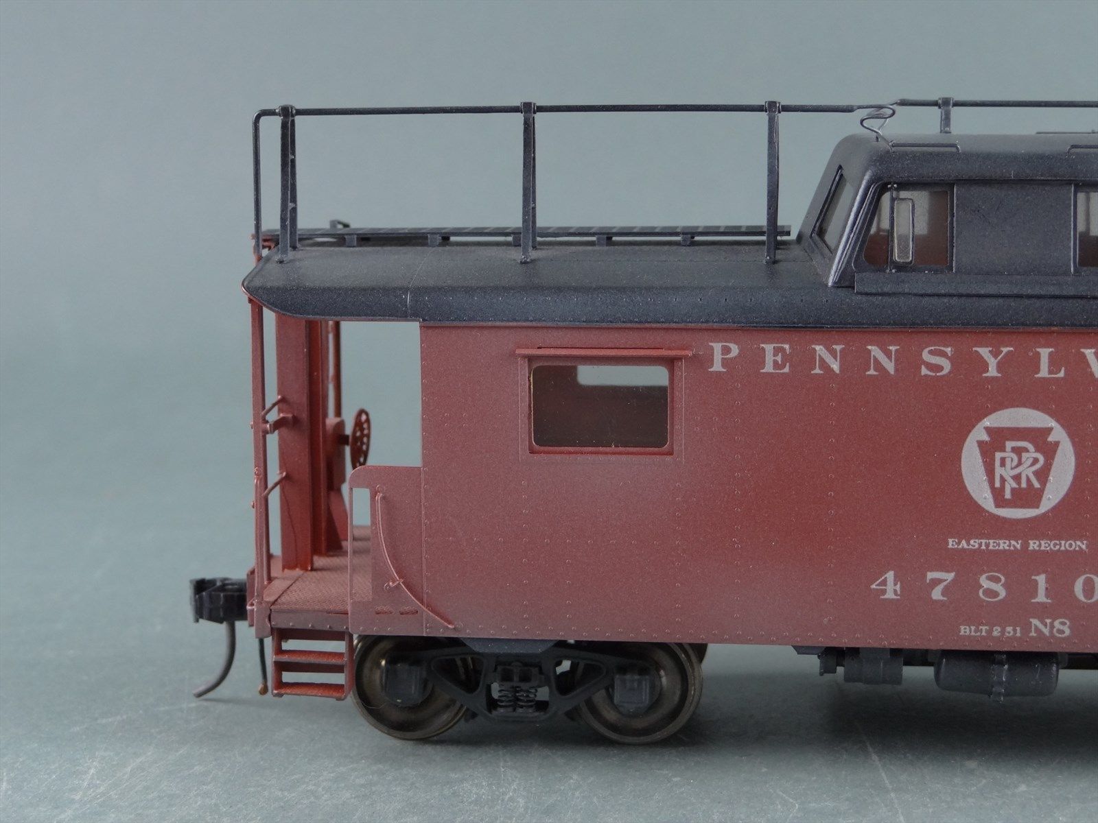 O 2-Rail Brass TCW Car Works PRR Pennsylvania N8 Caboose - CUSTOM