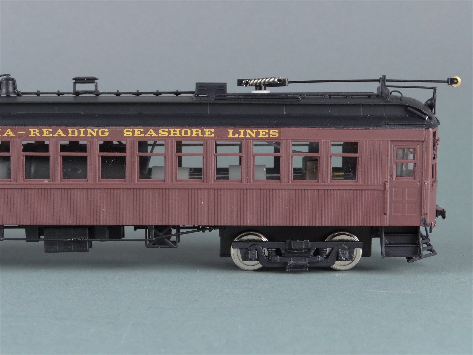 HO Custom Brass NJCB 3 Car MU Set Pwd Pennsylvania Reading Seashore ...