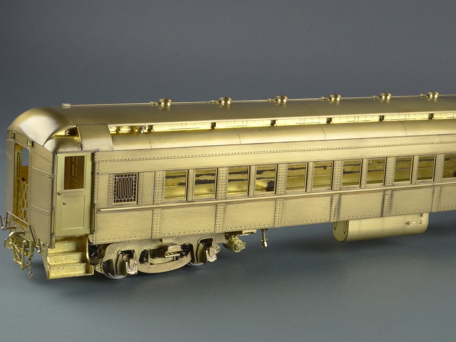 O Scale Brass PSC 15655 PRR Pennsylvania P-70 Coach - Non-Air