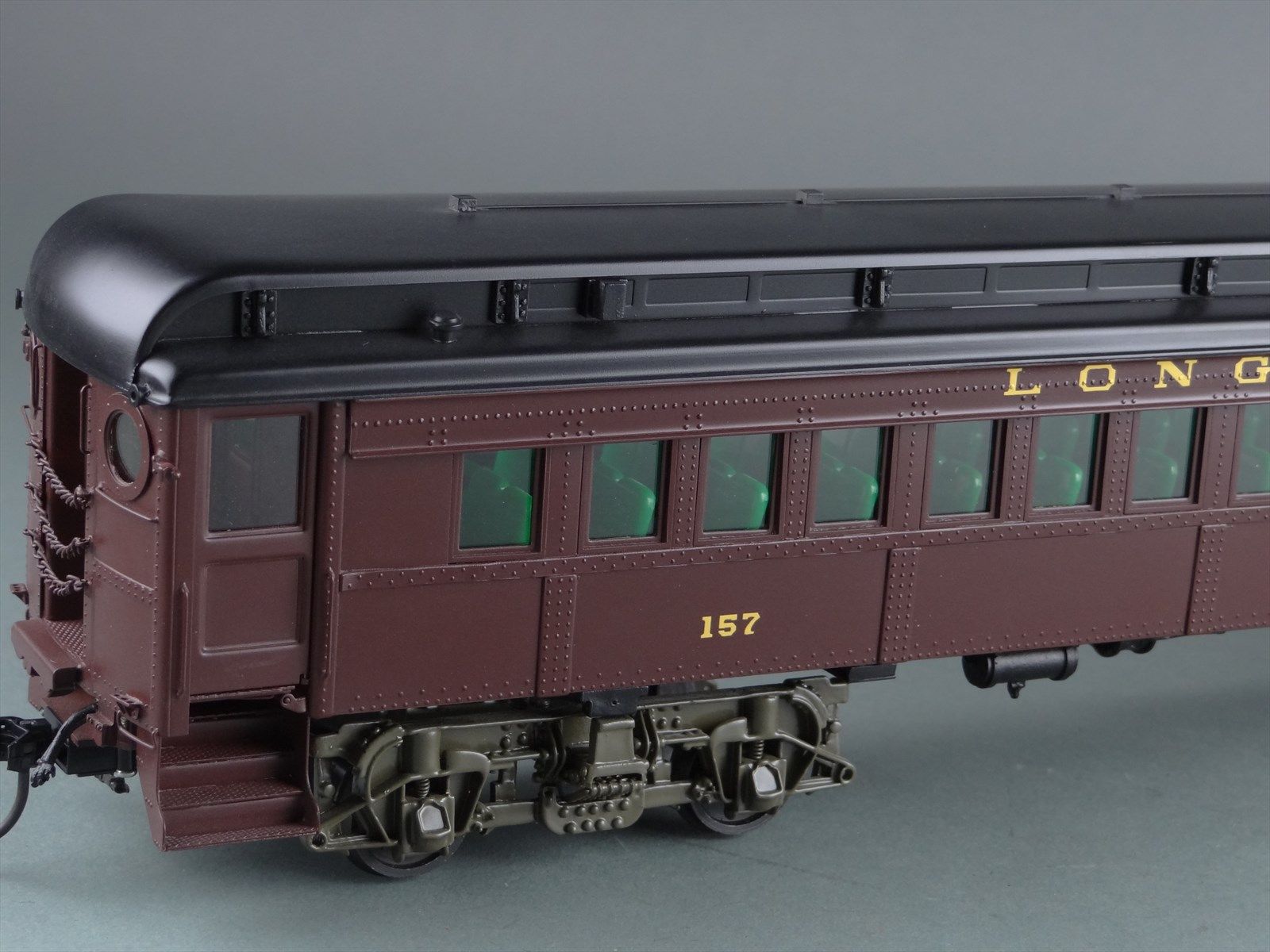 O Sunset 3rd Rail LIRR Long Island P54 Commuter 4-Car Set