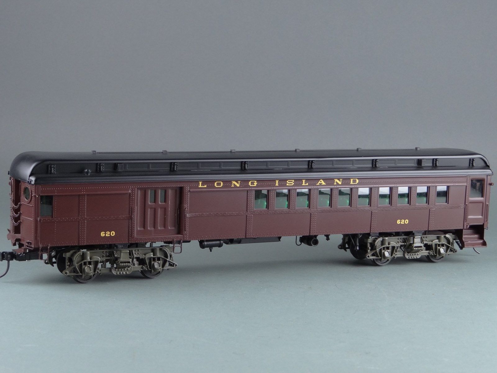 O Sunset 3rd Rail LIRR Long Island P54 Commuter 4-Car Set