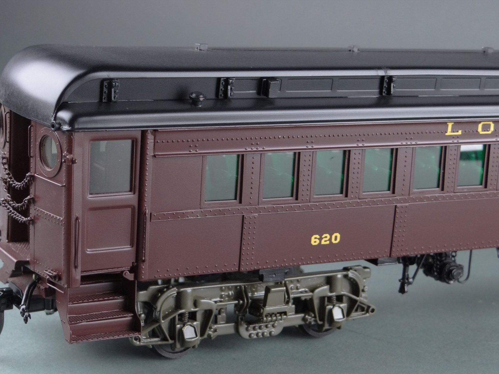 O Sunset 3rd Rail LIRR Long Island P54 Commuter 4-Car Set