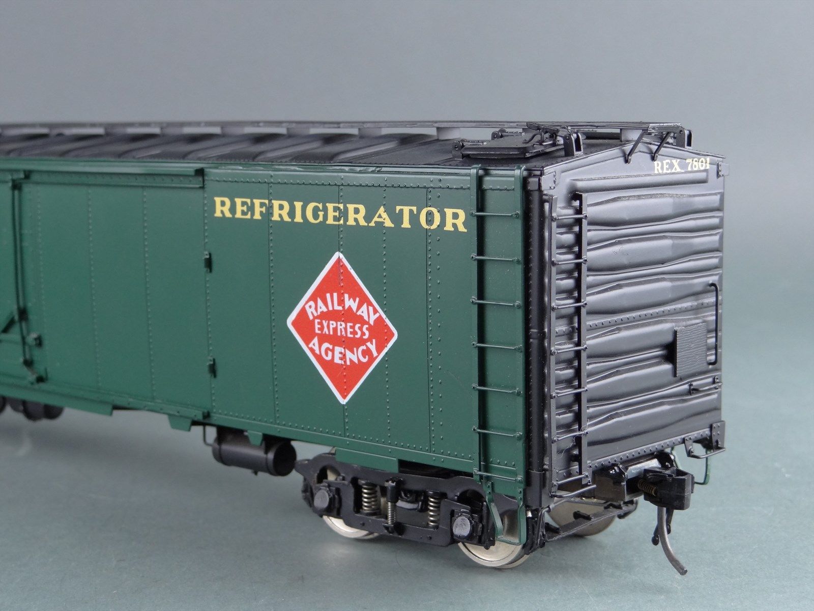 O Scale Brass PSC 15519-1 REA 50' Ice Reefer Car #7801