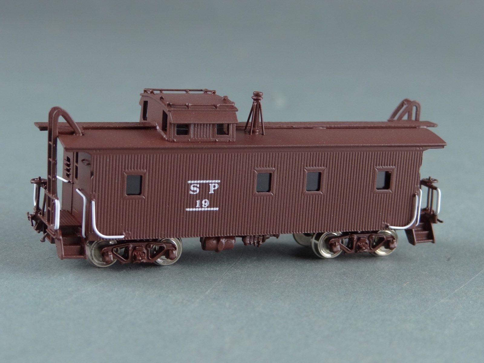 N Scale Brass PSC #67014-1 SP Southern Pacific C-30-2 Rebuilt Caboose #19