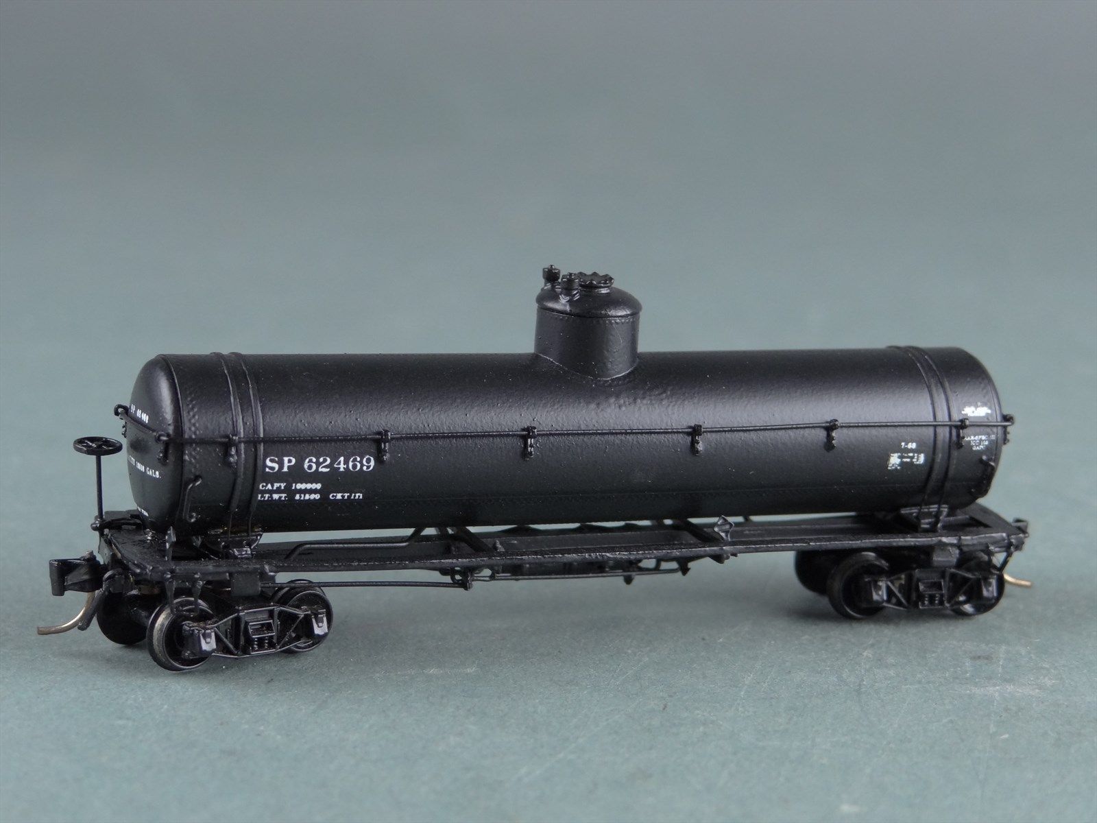 N Scale Brass Pecos River 1431 SP Southern Pacific Tank Car #62469