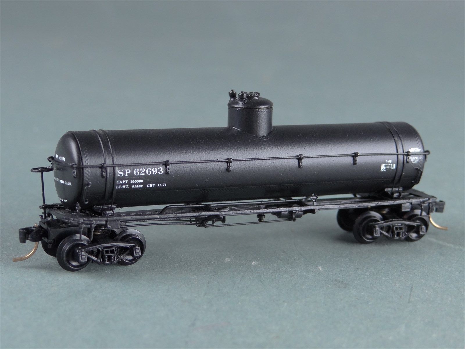 N Scale Brass Pecos River 1432 SP Southern Pacific Tank Car #62693