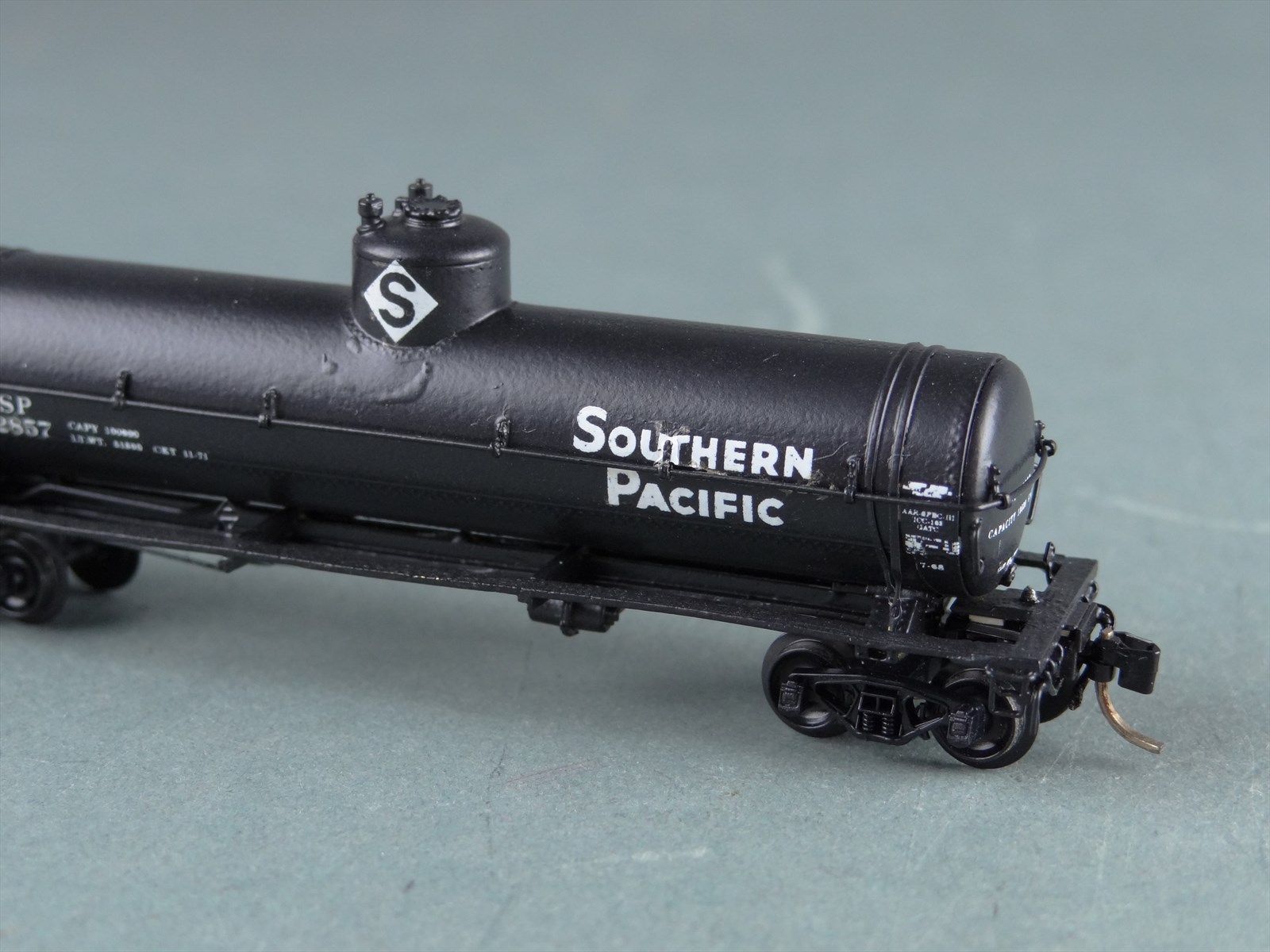 N Scale Brass Pecos River 1433 SP Southern Pacific Tank Car #62857