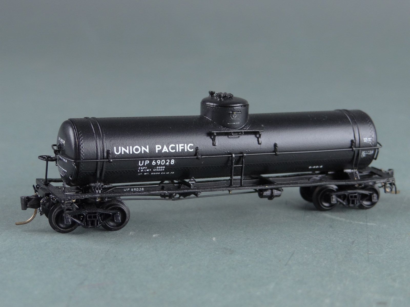 N Scale Brass Pecos River 1421 UP Union Pacific Tank Car #69028