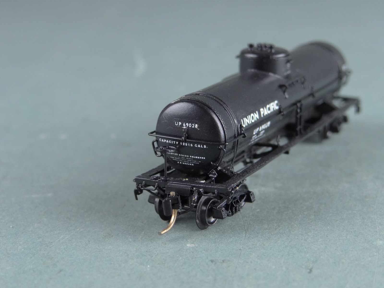 N Scale Brass Pecos River 1421 UP Union Pacific Tank Car #69028