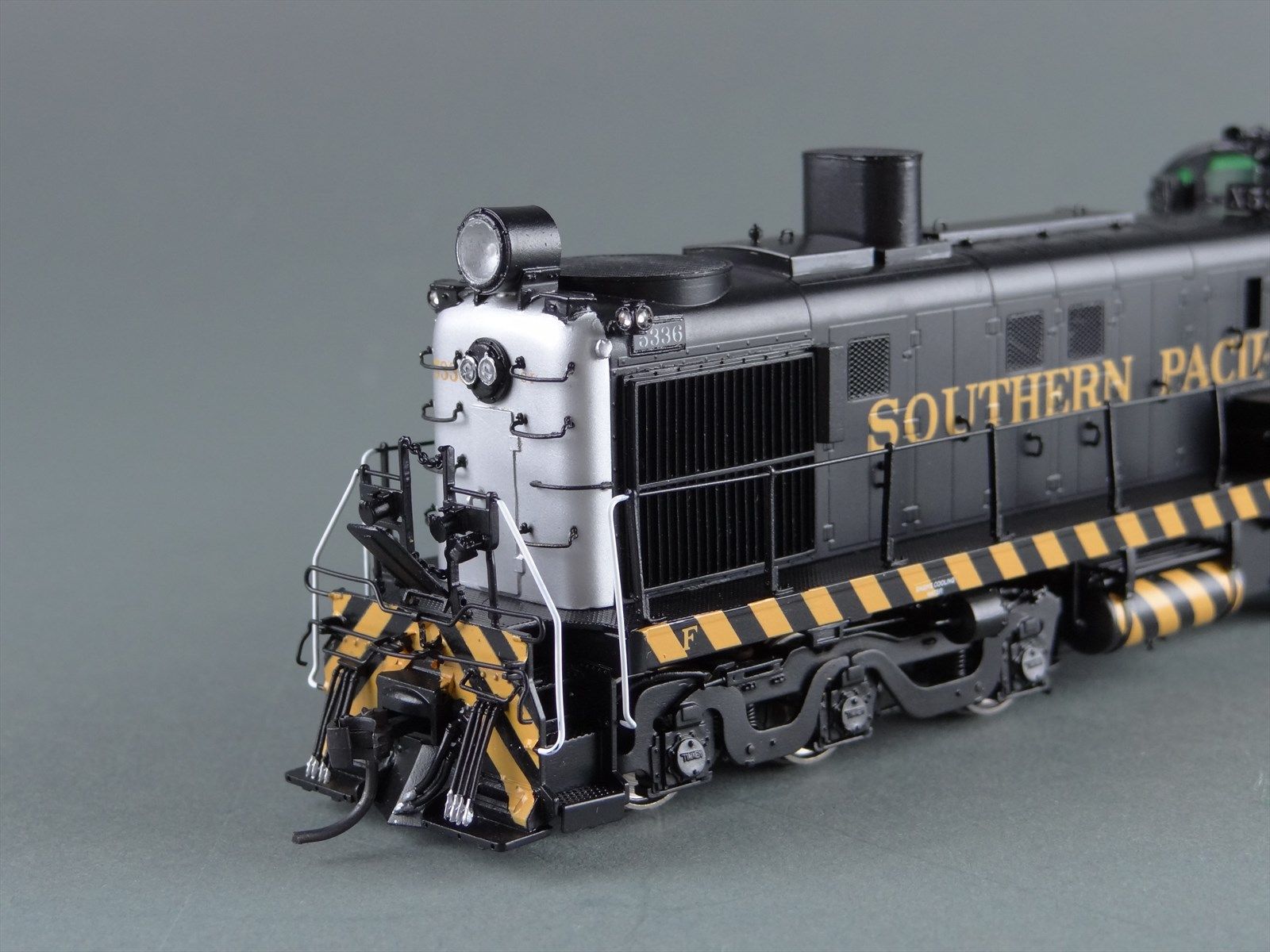 HO Brass Model Train - OMI AA-1298-1 SP Tiger Stripe Phase IIa RSD-5 ...