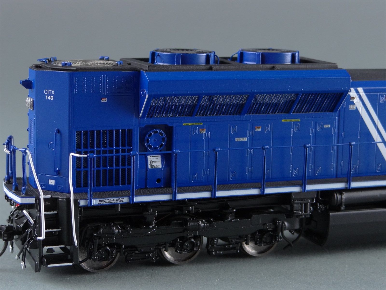 HO Brass Model Train - OMI AA-1308-1 Overland CIT SD70M-2 CITX #140 DC ...