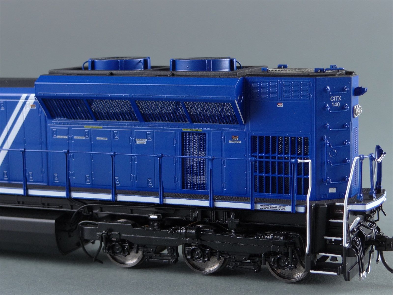 HO Brass Model Train - OMI AA-1308-1 Overland CIT SD70M-2 CITX #140 DC ...