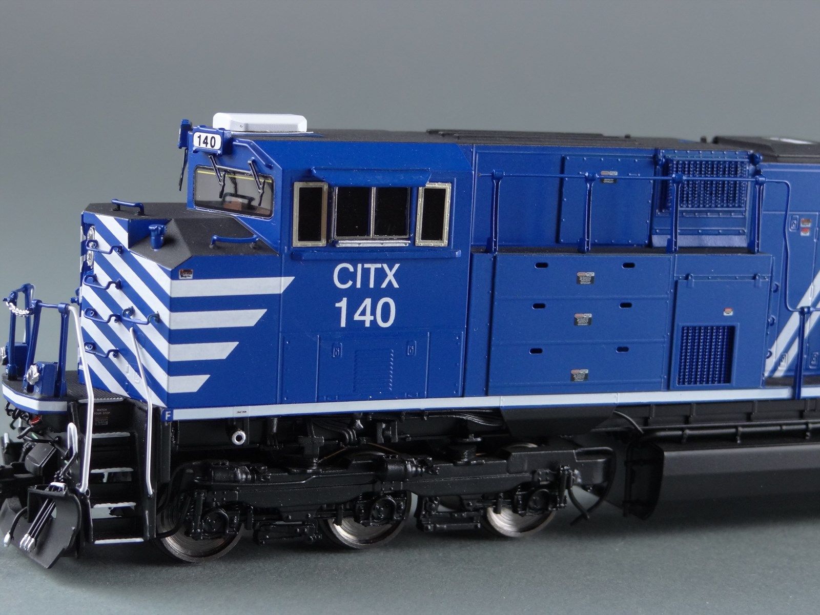 HO Brass Model Train - OMI AA-1308-1 Overland CIT SD70M-2 CITX #140 DC - DCC