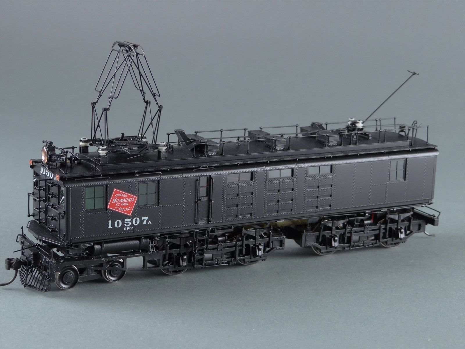 HO Brass Model Train - OMI 6300.1 Milwaukee EF ElectricLead/Trail unit ...
